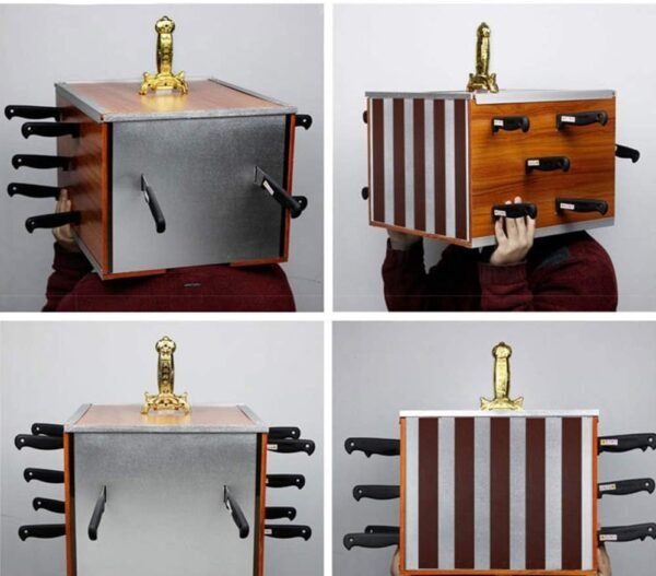 Head Sword Box ( Folding ) Magic Trick For Professional Magician ...